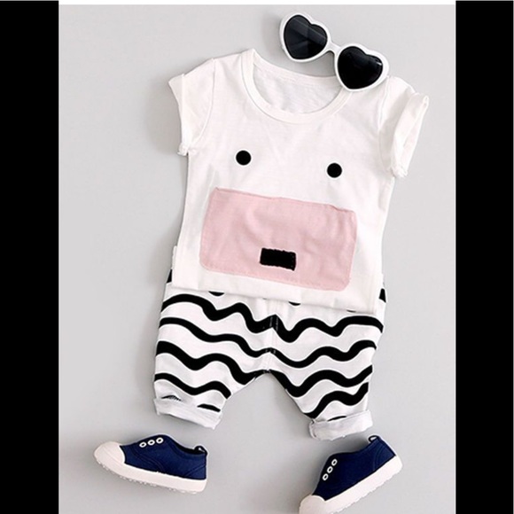 Matching Sets | Nwt Pink Zigzag Toddler Set Matching Twin | Poshmark